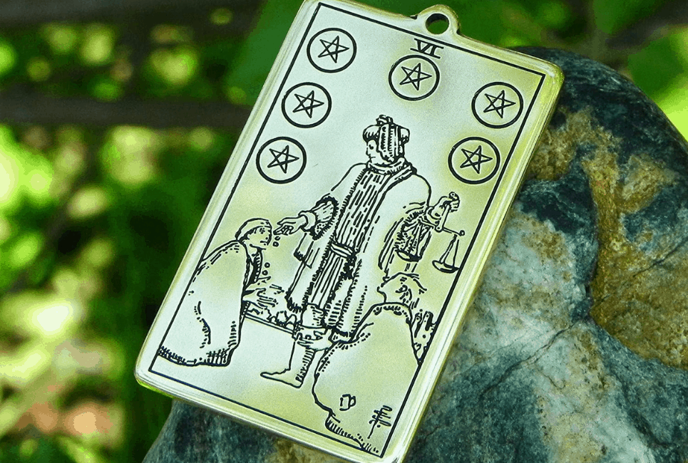 Six of Pentacles Meaning: Upright and Reversed - Tarot Technique