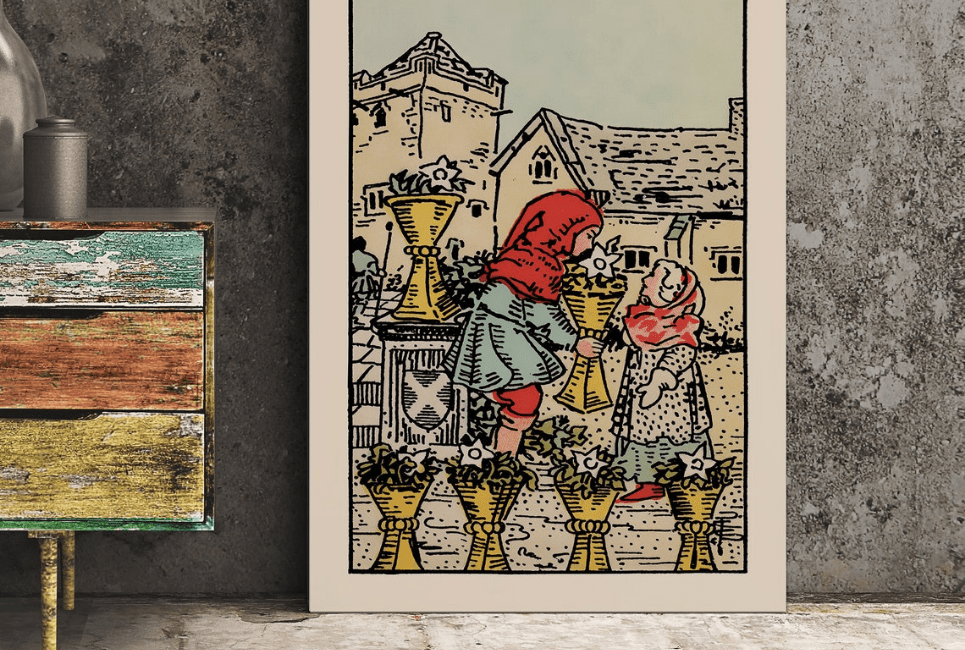 Six of Cups Meaning: Upright and Reversed - Tarot Technique