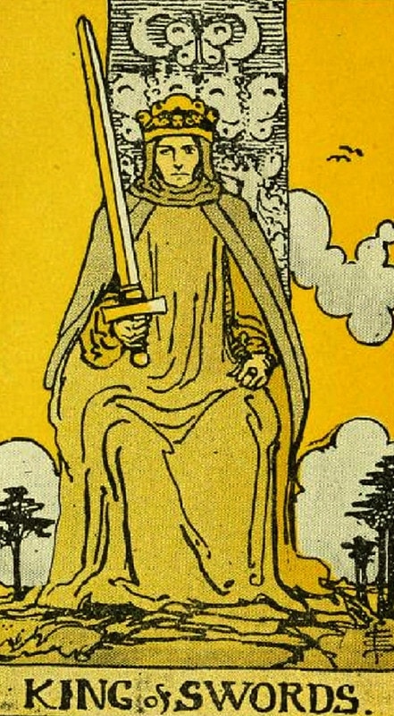 King Of Swords As Feelings Explained Tarot Technique